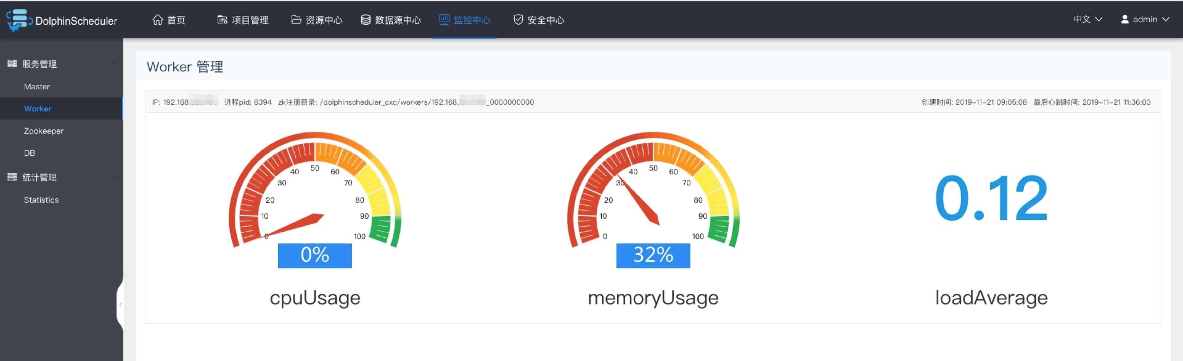 用户手册 - 用户手册 - 《Apache DolphinScheduler v1.3.9 使用手册》 - 书栈网 · BookStack