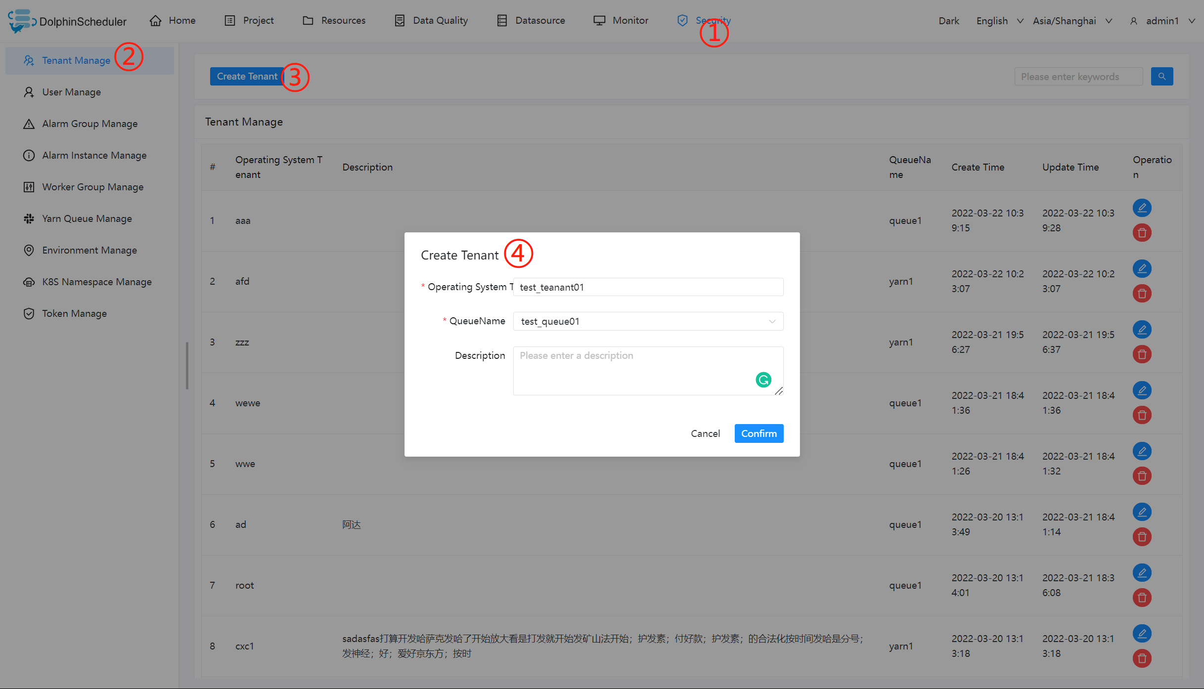 快速上手 - 快速上手 - 《Apache DolphinScheduler v3.0.1 使用手册》 - 书栈网 · BookStack