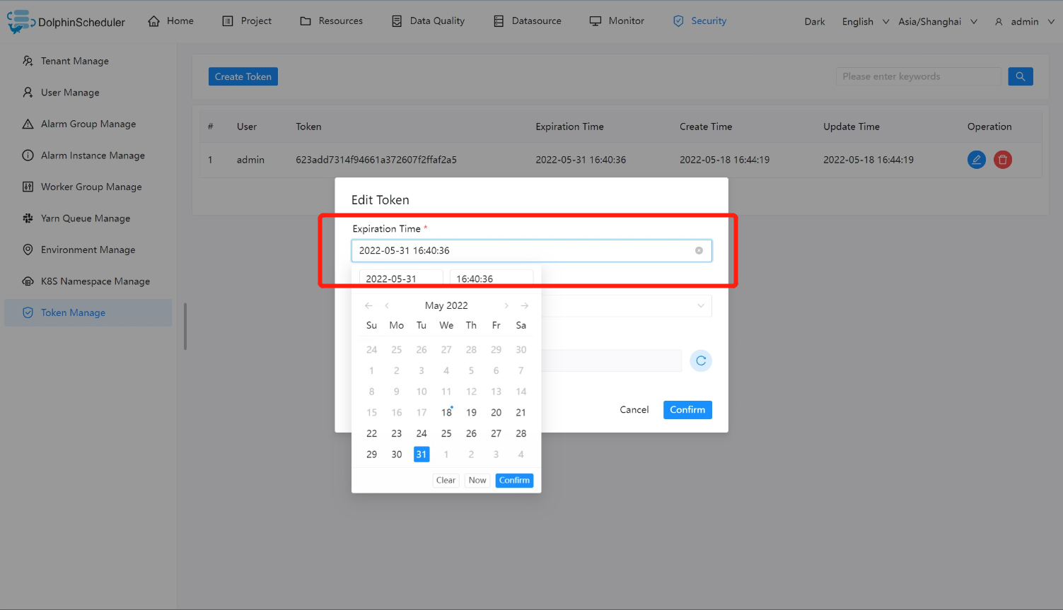API - API调用 - 《Apache DolphinScheduler v3.1.0 使用手册》 - 书栈网 · BookStack