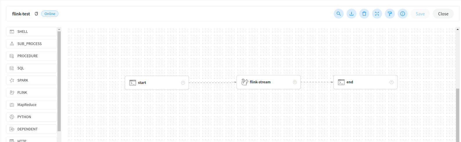 项目管理 - 工作流定义 - 《Apache DolphinScheduler v3.1.0 使用手册》 - 书栈网 · BookStack