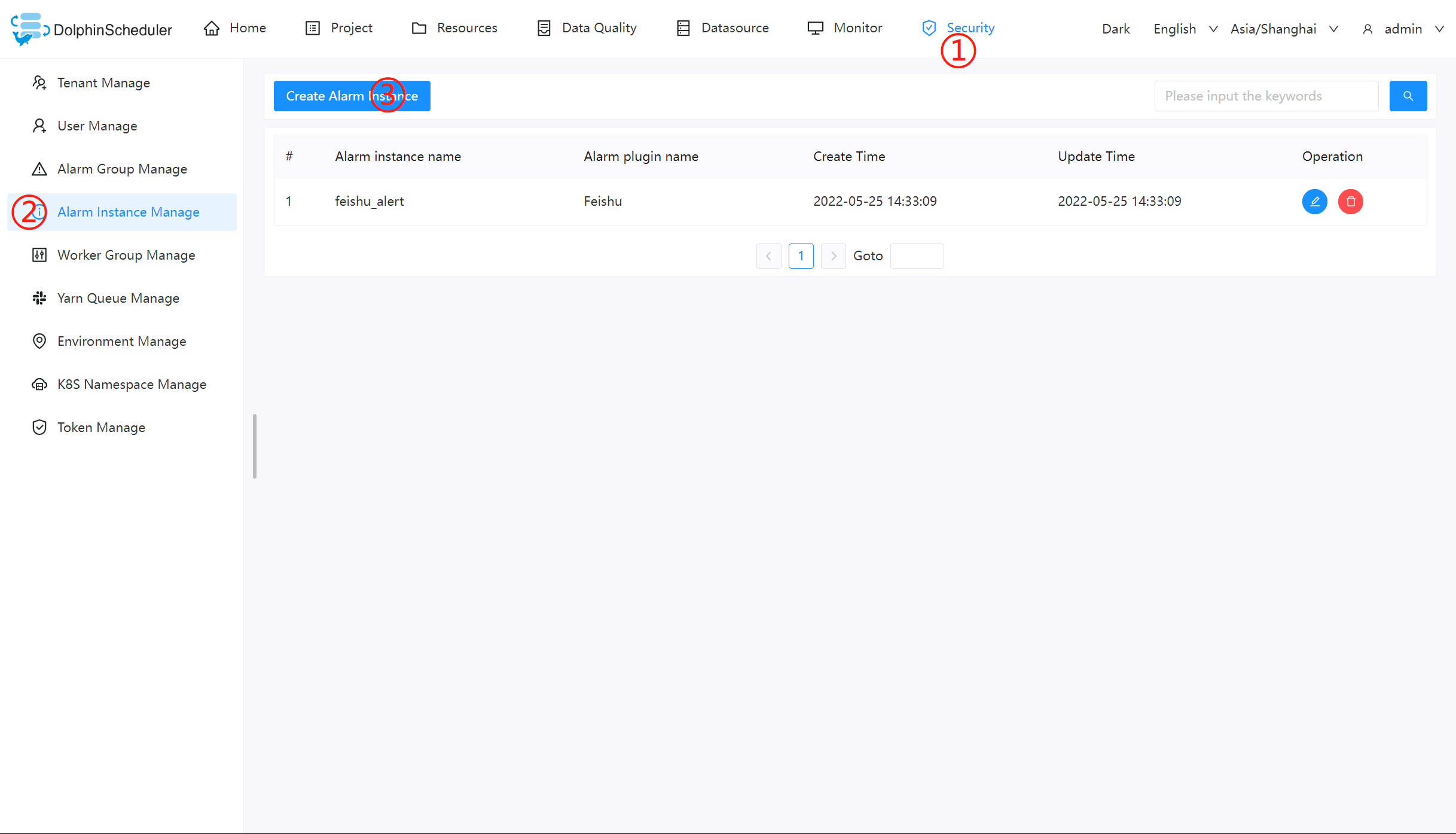 告警 - 告警组件向导 - 《Apache DolphinScheduler v3.1.9 中文文档》 - 书栈网 · BookStack