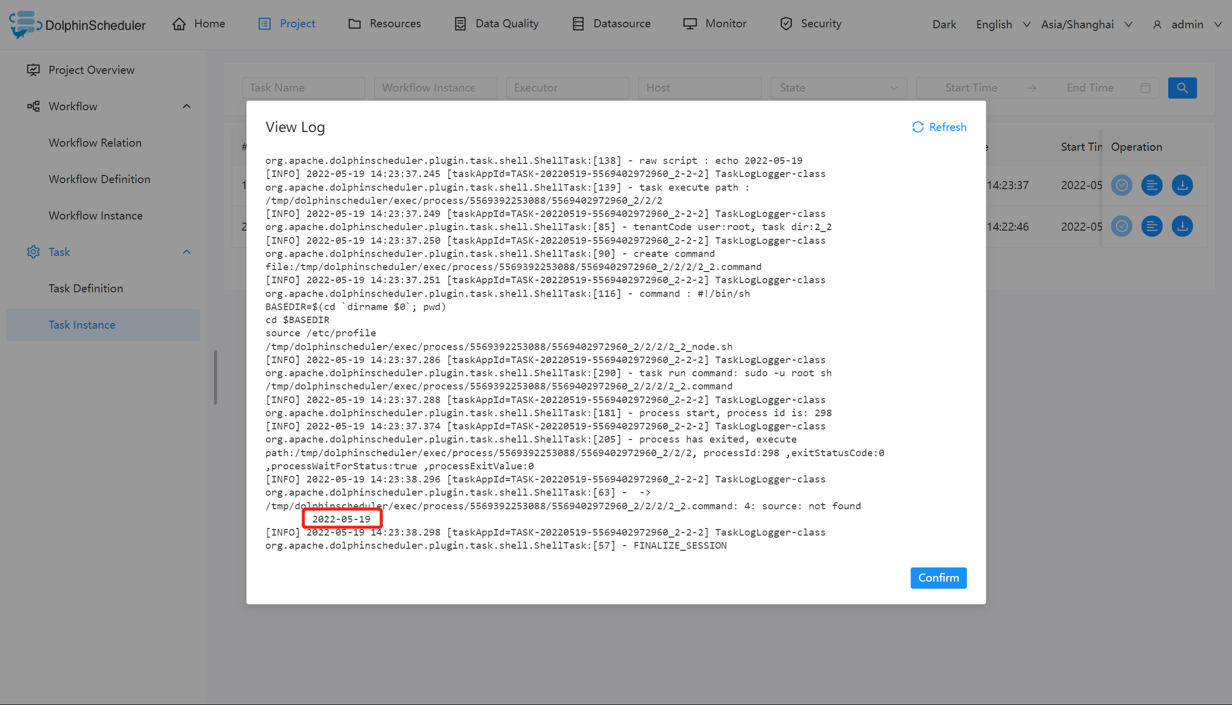 参数 - 本地参数 - 《Apache DolphinScheduler v3.1.9 中文文档》 - 书栈网 · BookStack
