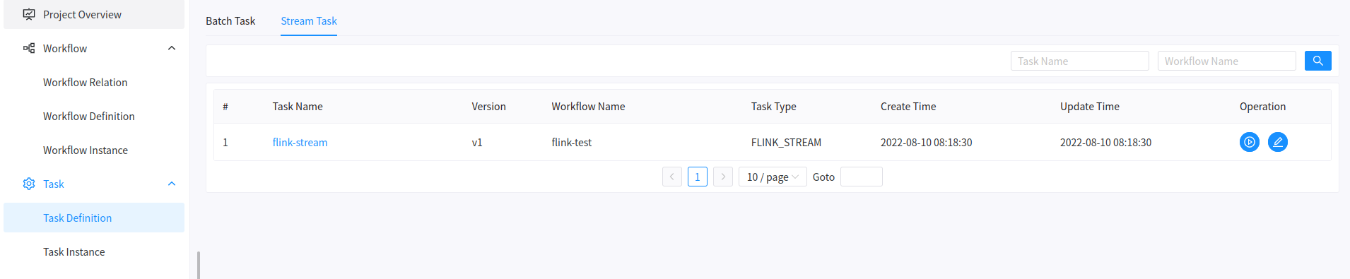 项目管理 - 任务定义 - 《Apache DolphinScheduler v3.1.9 中文文档》 - 书栈网 · BookStack