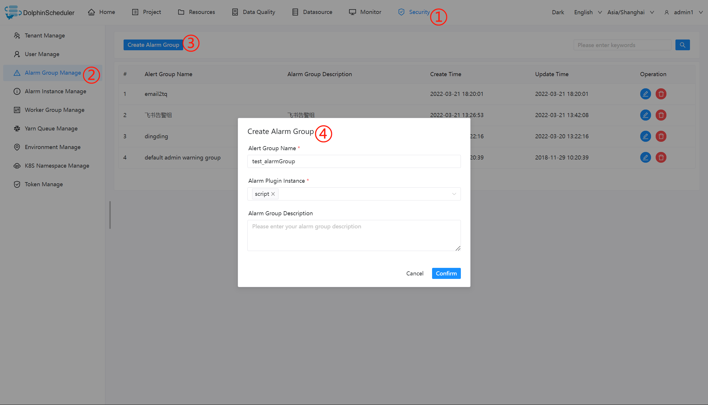 快速上手 - 快速上手 - 《Apache DolphinScheduler v3.1.9 中文文档》 - 书栈网 · BookStack