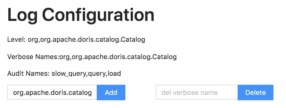 日志管理 - FE 日志管理 - 《Apache Doris v3.0 中文文档》 - 书栈网 · BookStack