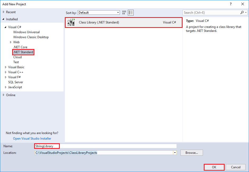 入门 - 在 Visual Studio 2017 中使用 C# 和 .NET Core 生成 .NET Standard 库 - 《.NET ...