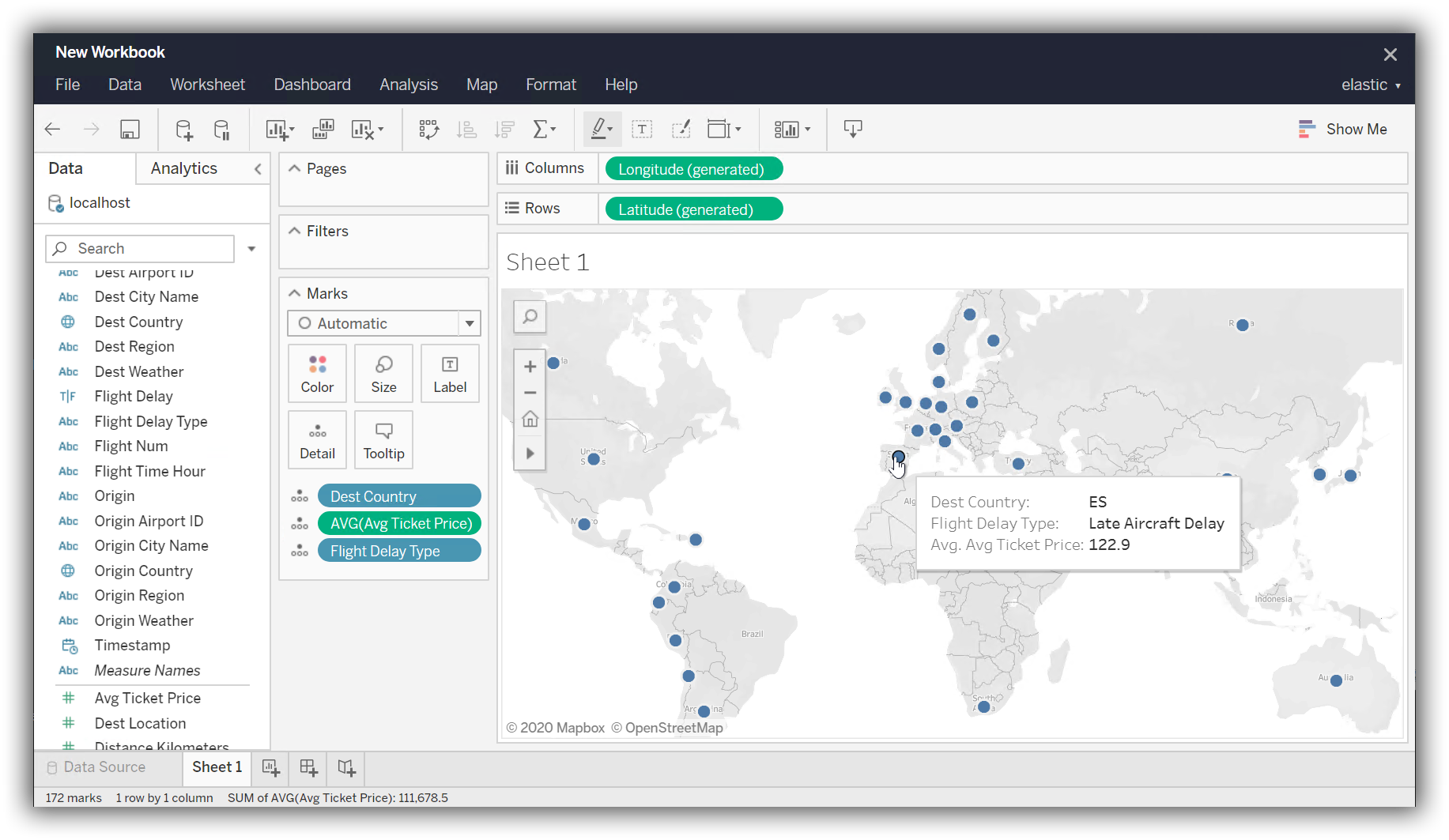 SQL Client Applications - Tableau Server - 《Elasticsearch v7.17 Reference》 - 书栈网 · BookStack