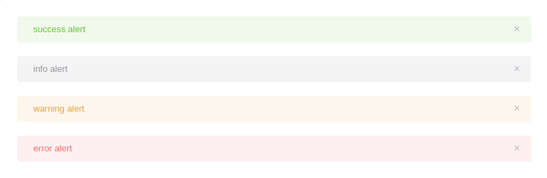 Feedback 反馈组件 - Alert 提示 - 《Element Plus v2.2 教程》 - 书栈网 · BookStack