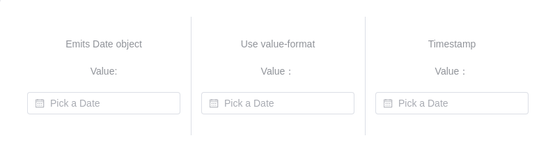 Form 表单组件 - Date Picker 日期选择器 - 《Element Plus v2.2 教程》 - 书栈网 · BookStack