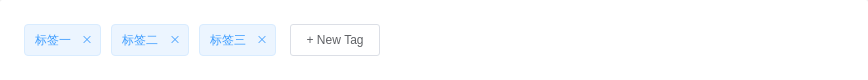 数据组件 - Tag 标签 - 《ElementUI v2.15.0 使用手册》 - 书栈网 · BookStack