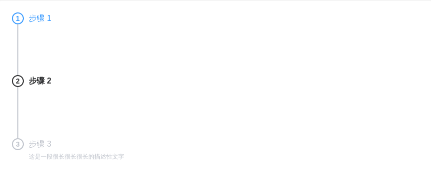 导航组件 - Steps 步骤条 - 《ElementUI v2.15.0 使用手册》 - 书栈网 · BookStack