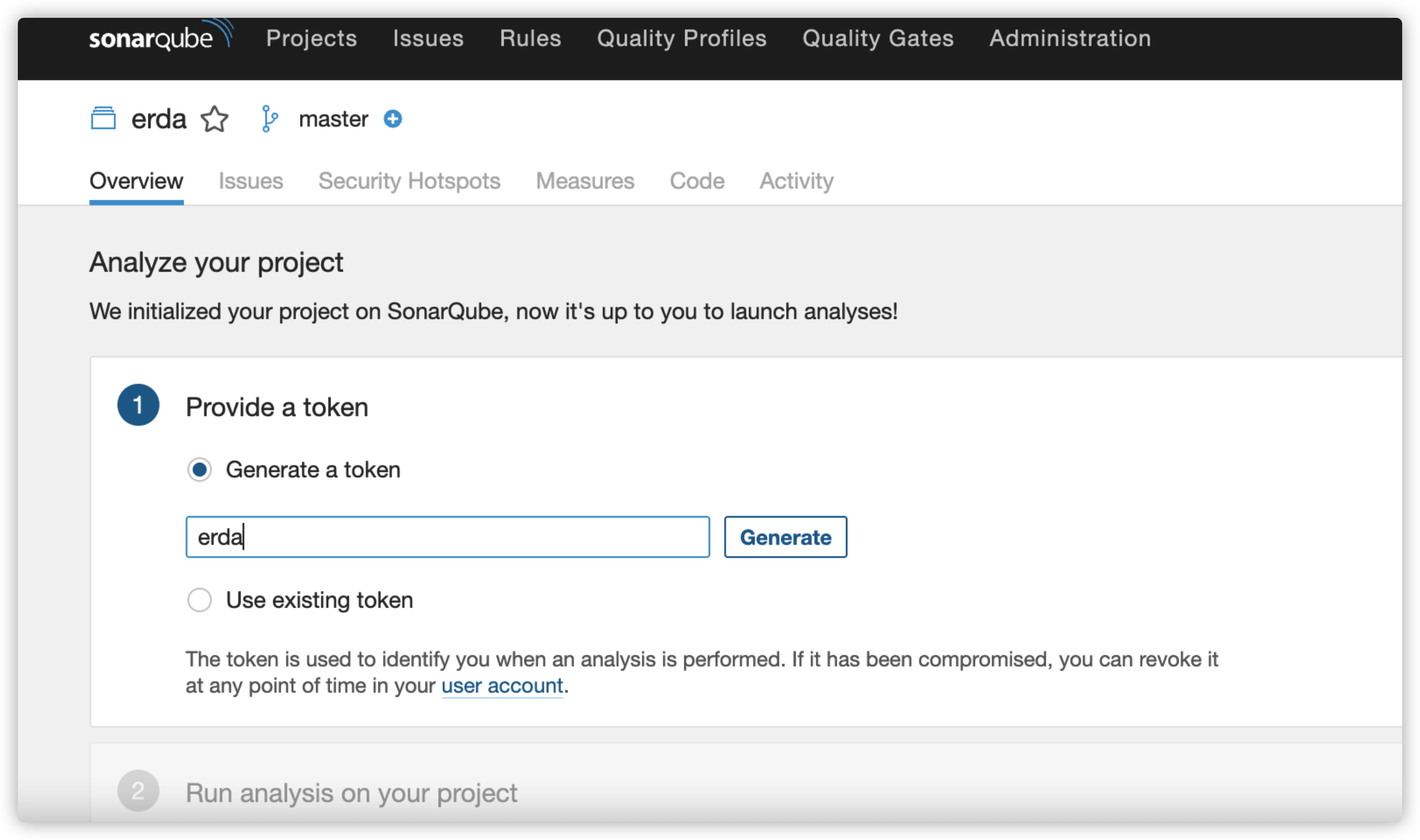 质量保障和测试 - 在 Erda 中使用 SonarQube - 《Erda v2.2 使用手册》 - 书栈网 · BookStack