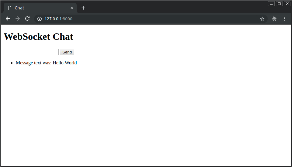 高级用户指南 - WebSockets - 《FastAPI v0.104 中文文档》 - 书栈网 · BookStack