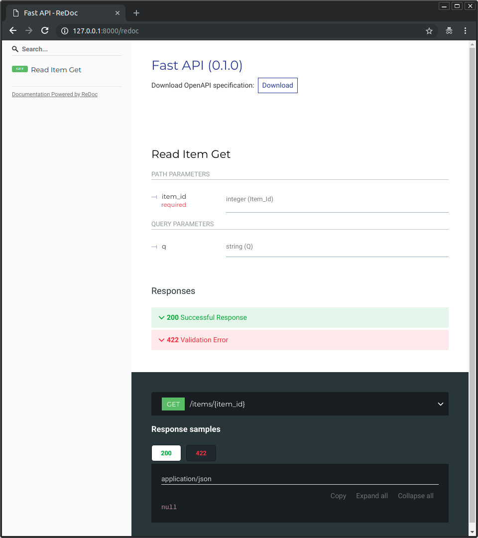教程 用户指南 第一步 《fastapi V0 95 中文文档》 书栈网 · Bookstack