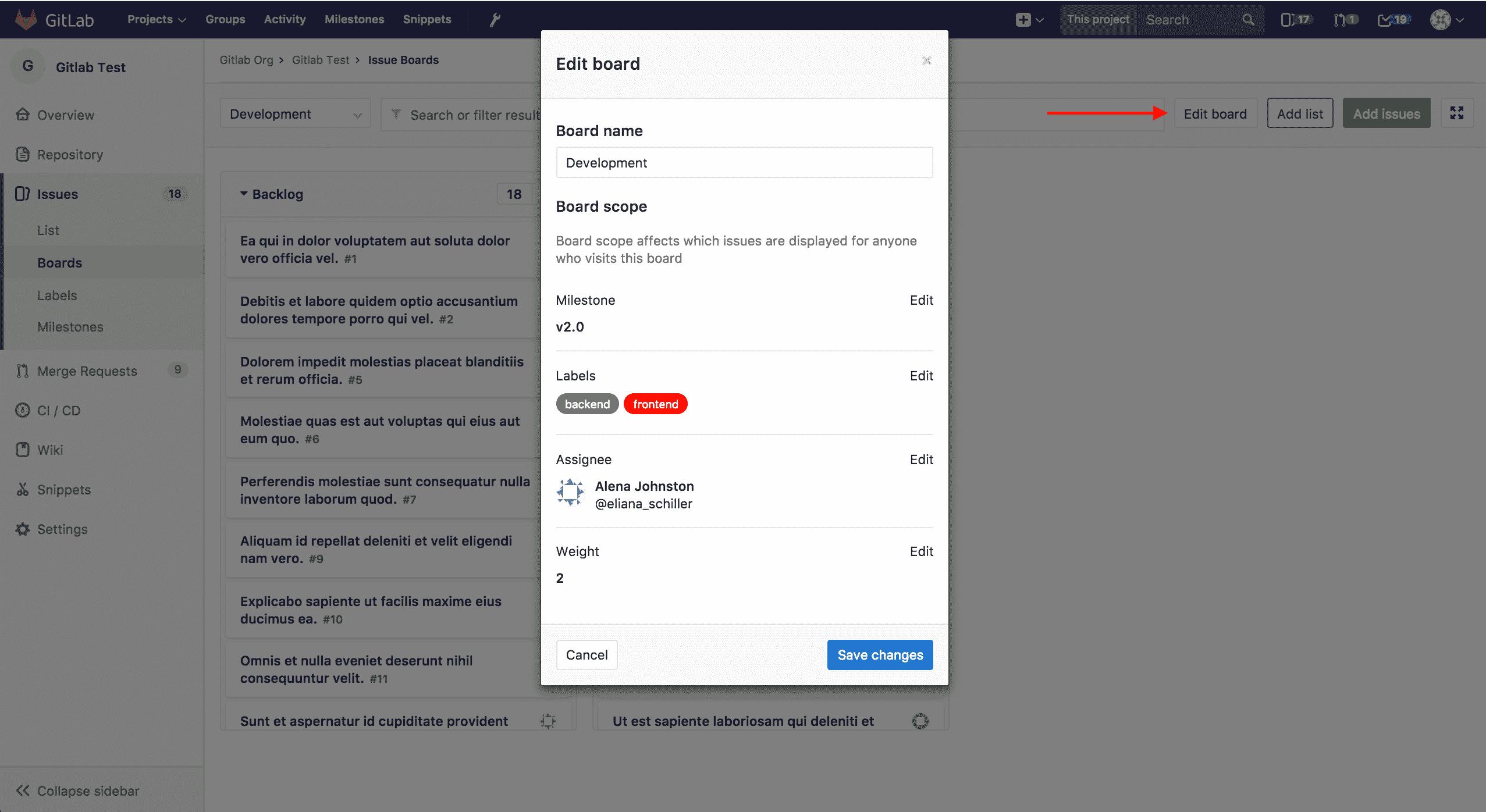Issue Boards - 《Gitlab 中文文档》 - 书栈网 · BookStack
