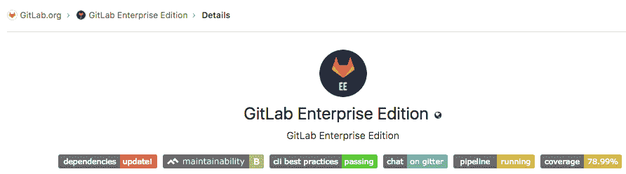 Badges - 《Gitlab 中文文档》 - 书栈网 · BookStack