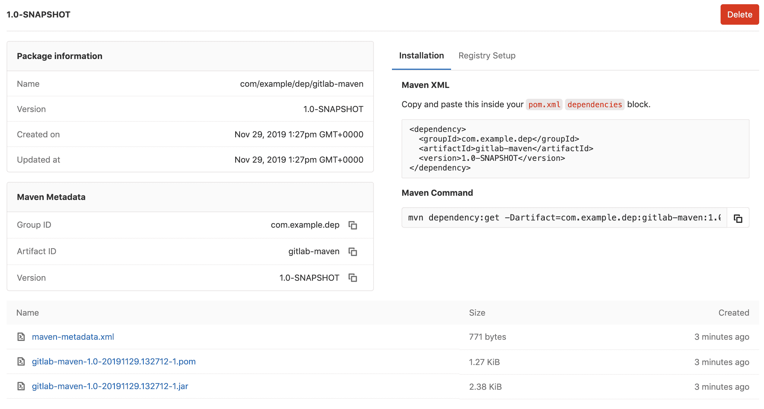 GitLab Maven Repository - 《Gitlab 中文文档》 - 书栈网 · BookStack