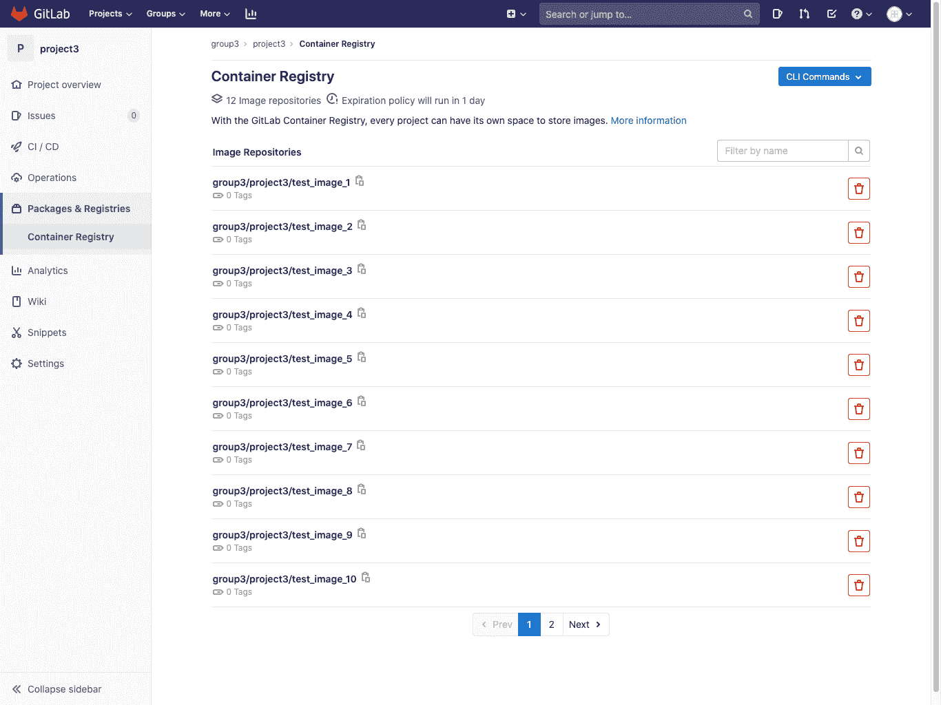 GitLab Container Registry - 《Gitlab 中文文档》 - 书栈网 · BookStack