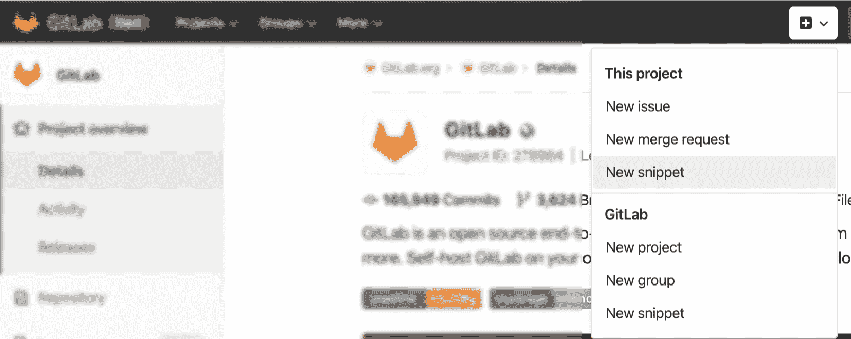 Snippets - 《Gitlab 中文文档》 - 书栈网 · BookStack