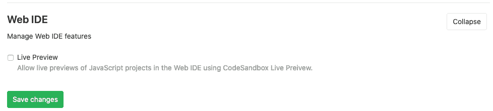Web IDE - 《Gitlab 中文文档》 - 书栈网 · BookStack