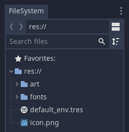 您的第一个 2D 游戏 - 设置项目 - 《Godot 游戏引擎 v3.5 中文文档》 - 书栈网 · BookStack