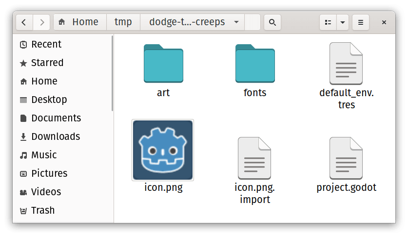您的第一个 2D 游戏 - 设置项目 - 《Godot 游戏引擎 v3.5 中文文档》 - 书栈网 · BookStack