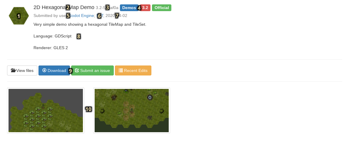 资产库 - 使用资产库 - 《Godot 游戏引擎 v4.2 中文文档》 - 书栈网 · BookStack