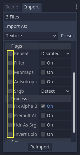 资产管线 - 导入流程 - 《Godot 游戏引擎 v4.2 中文文档》 - 书栈网 · BookStack
