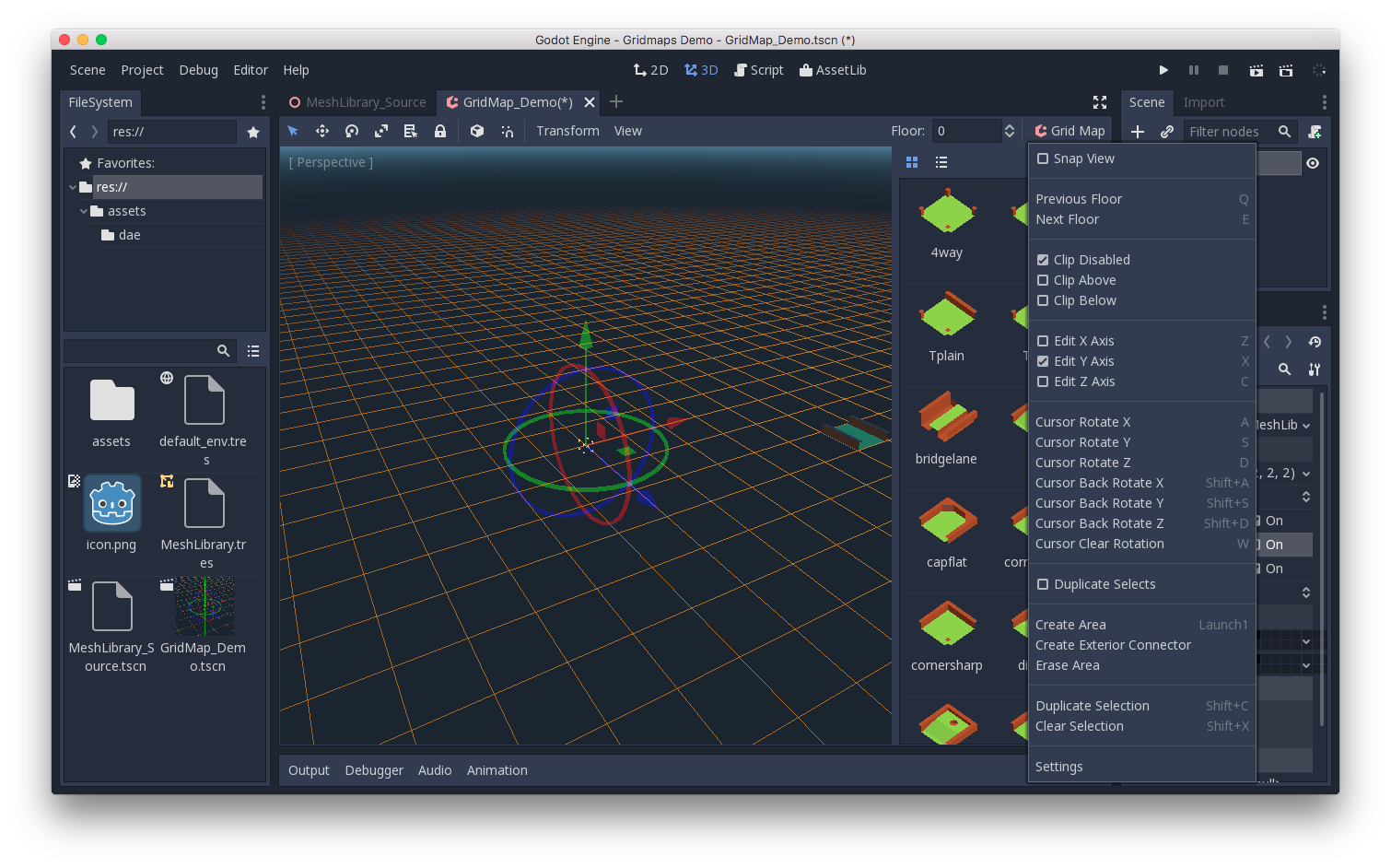 3D 文本 - 使用 GridMap - 《Godot 游戏引擎 v4.2 中文文档》 - 书栈网 · BookStack