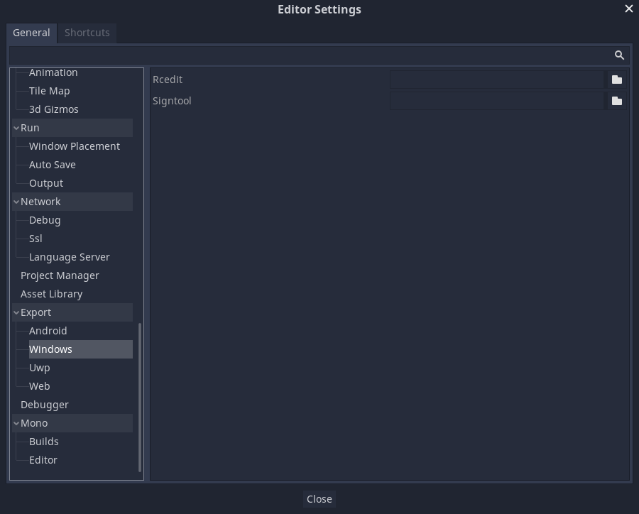 导出 - 更改 Windows 的应用程序图标 - 《Godot 游戏引擎 v4.2 中文文档》 - 书栈网 · BookStack