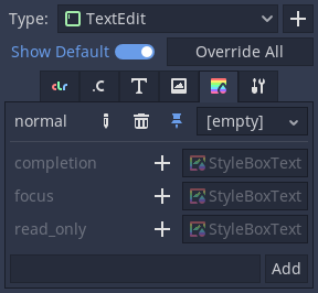 用户界面（UI） - 使用主题编辑器 - 《Godot 游戏引擎 v4.2 中文文档》 - 书栈网 · BookStack