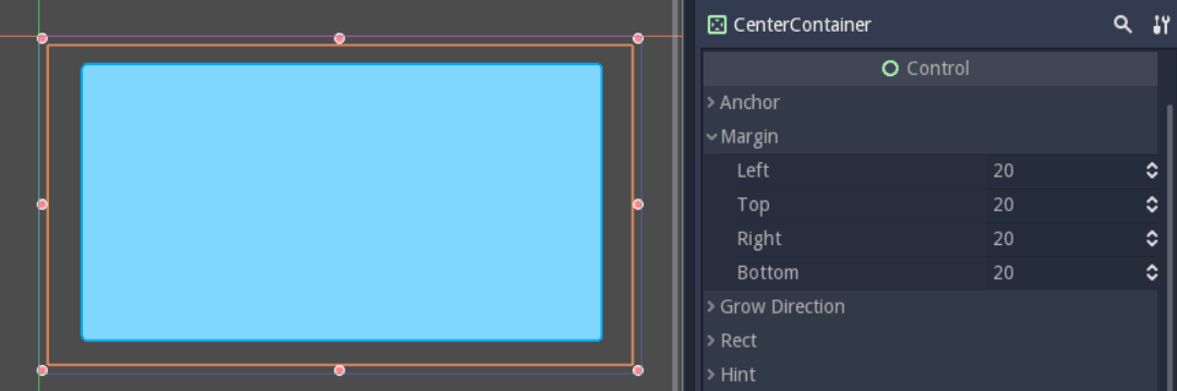 渐进式教程 - 使用 Control 节点设计界面 - 《Godot 游戏引擎 v3.3 中文文档》 - 书栈网 · BookStack