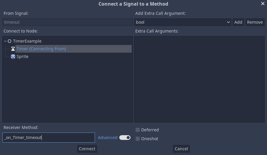 渐进式教程 - 信号 - 《Godot 游戏引擎 v3.3 中文文档》 - 书栈网 · BookStack