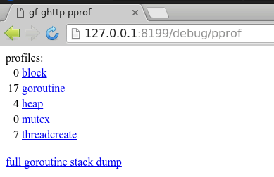 高级特性 - PProf服务性能分析 - 《GoFrame v2.9 开发文档》 - 书栈网 · BookStack