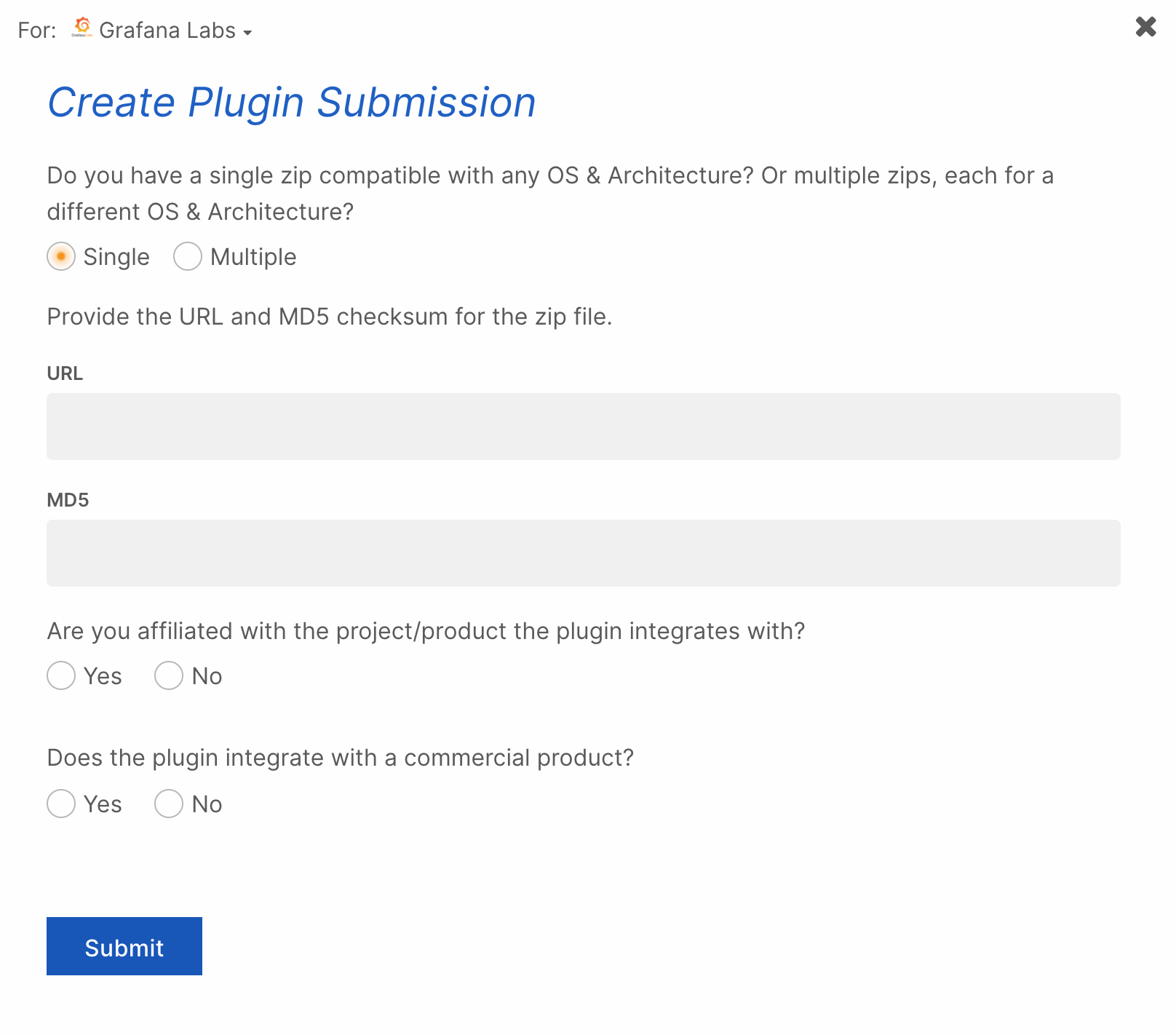 Build a plugin - Package a plugin - 《Grafana v9.1 Documentation》 - 书栈网 · BookStack