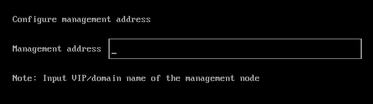 安装 - 管理地址 - 《Harvester v1.2 中文文档》 - 书栈网 · BookStack