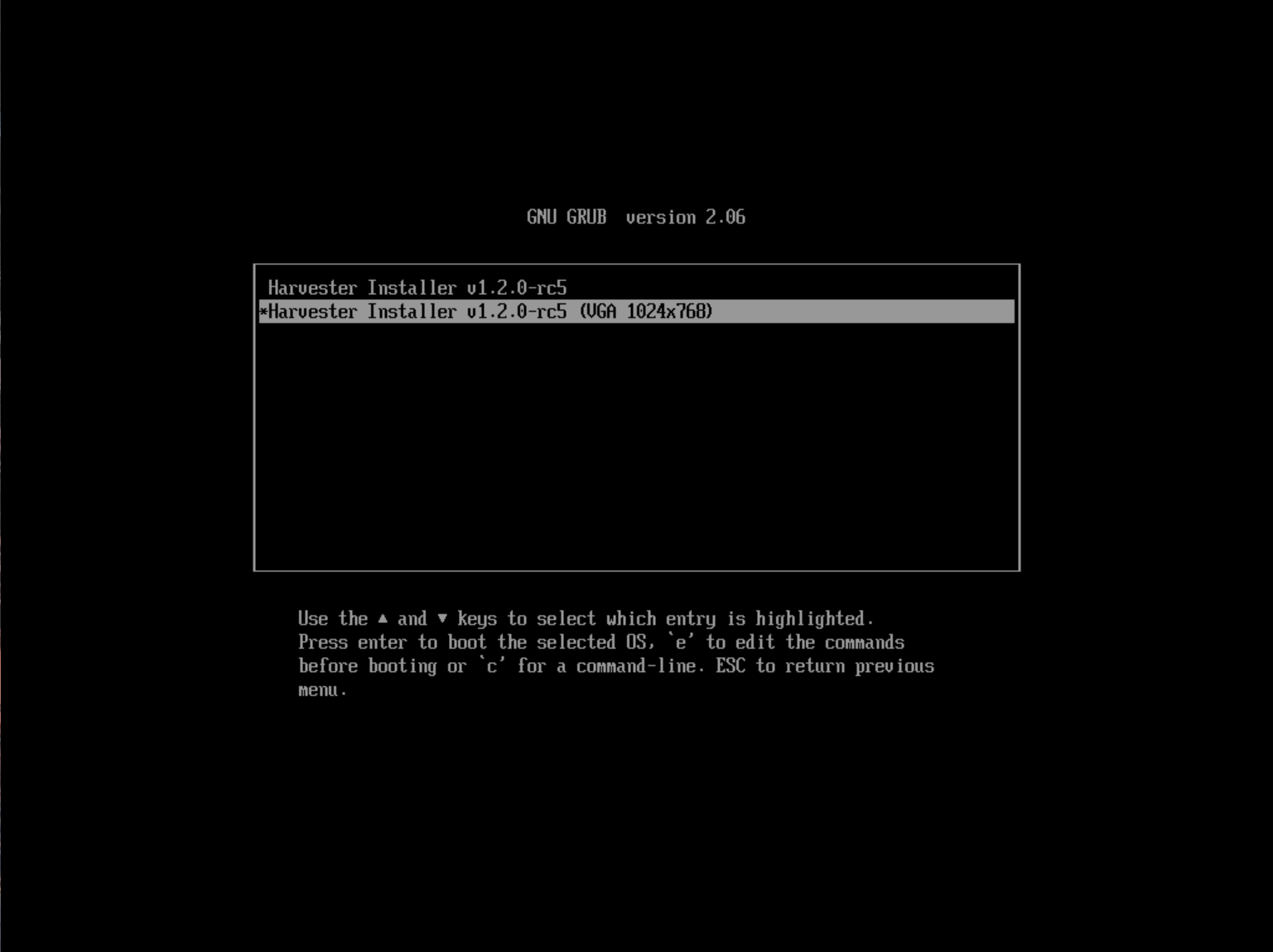 安装 - ISO 安装 - 《Harvester v1.2 中文文档》 - 书栈网 · BookStack
