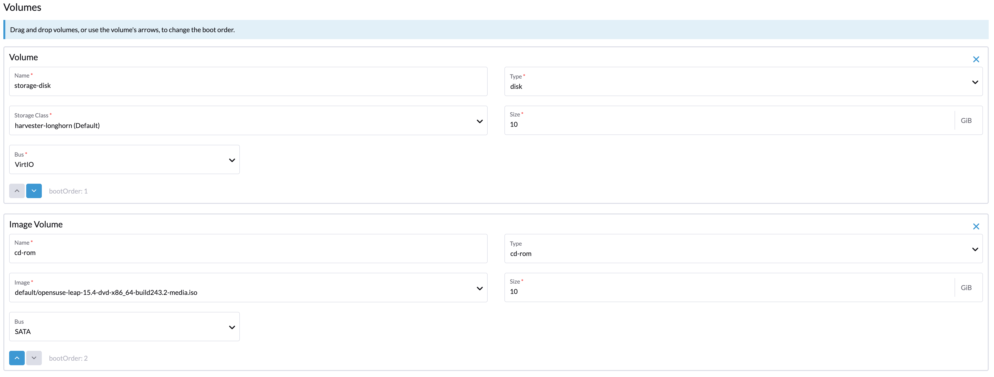 VM 管理 - 创建虚拟机 - 《Harvester v1.2 中文文档》 - 书栈网 · BookStack