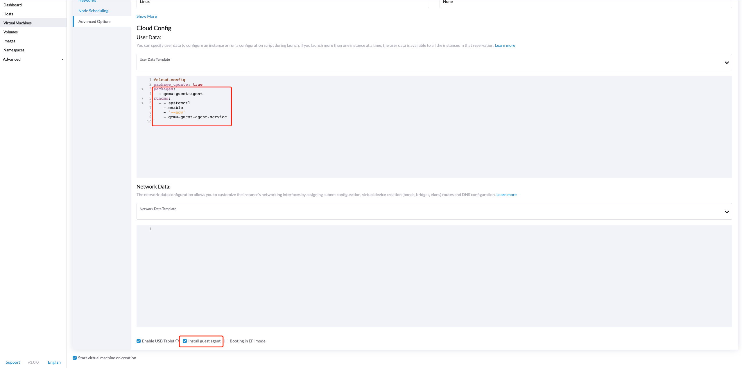 VM Management - Create a Virtual Machine - 《Harvester v1.4 Documentation》 - 书栈网 · BookStack