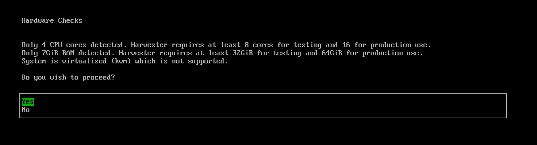 Installation - ISO Installation - 《Harvester v1.4 Documentation》 - 书栈网 · BookStack