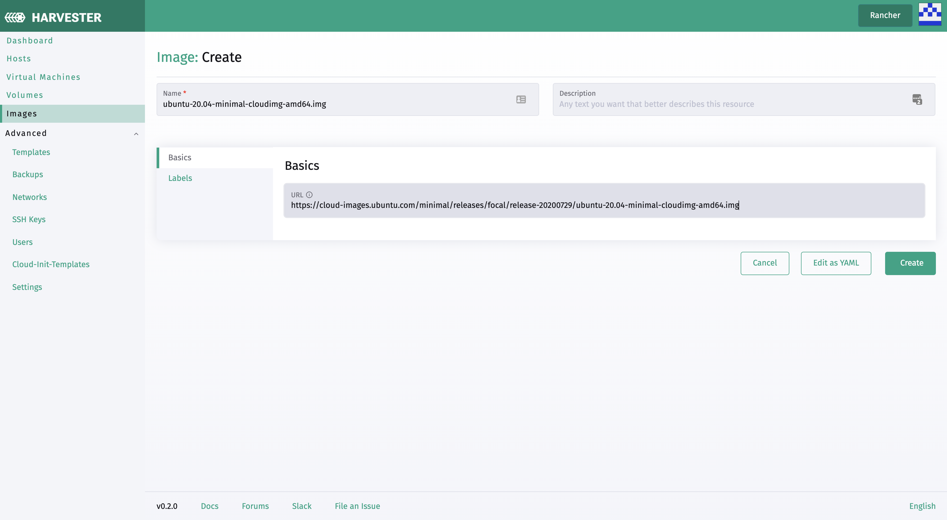 Import Images 《harvester V0 2 Documentation》 书栈网 · Bookstack