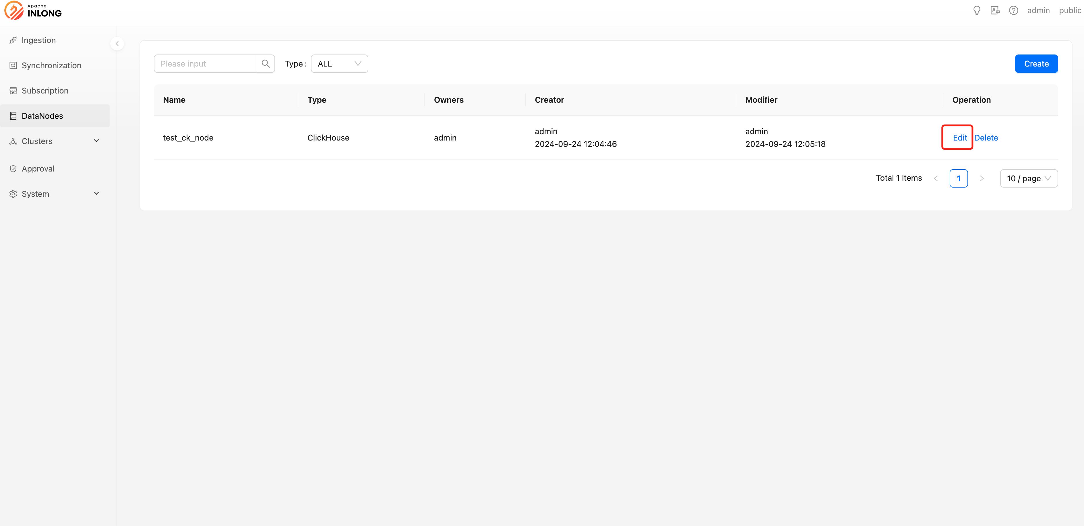 Administration - Node Management - 《Apache InLong v2.1 Documentation ...