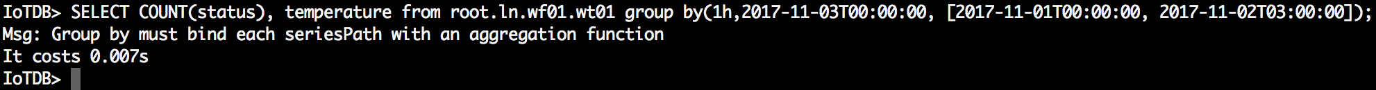 3-操作指南 - 数据查询 - 《IoTDB用户手册 (V0.8.x)》 - 书栈网 · BookStack