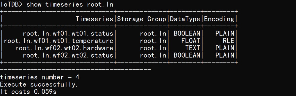 3-操作指南 - 数据模型选用与创建 - 《IoTDB用户手册 (V0.8.x)》 - 书栈网 · BookStack