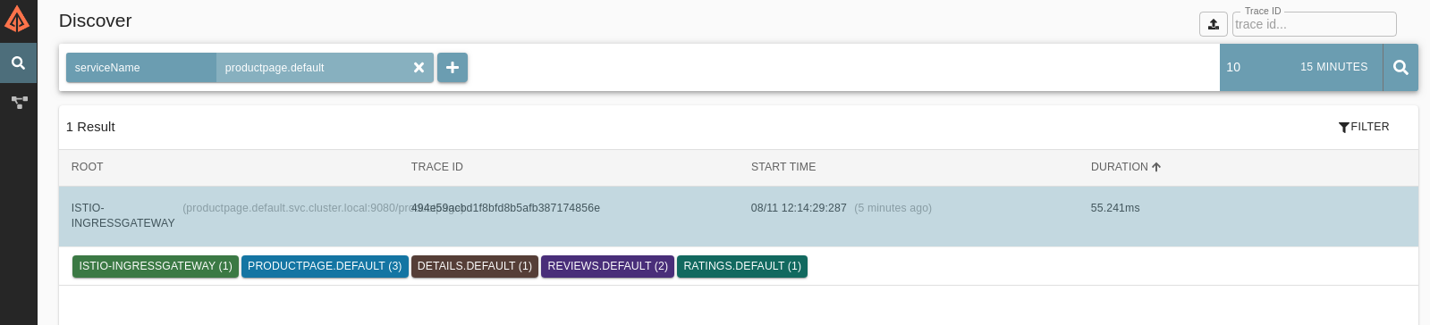 Distributed Tracing - Zipkin - 《Istio v1.27 Documentation》 - 书栈网 · BookStack