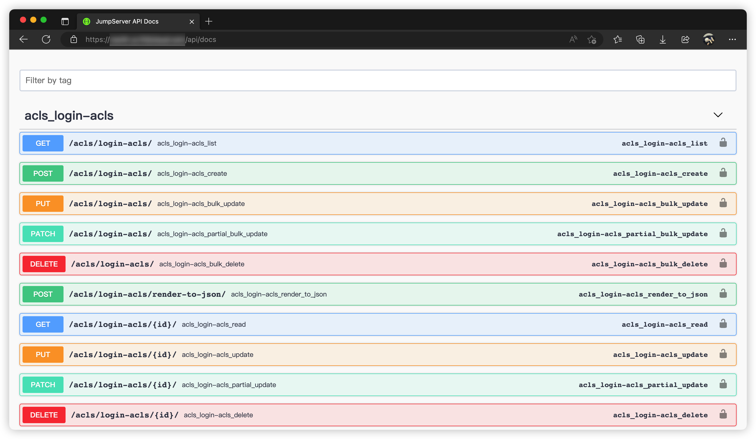 开发文档 - API 文档 - 《JumpServer v3.0 堡垒机使用手册》 - 书栈网 · BookStack