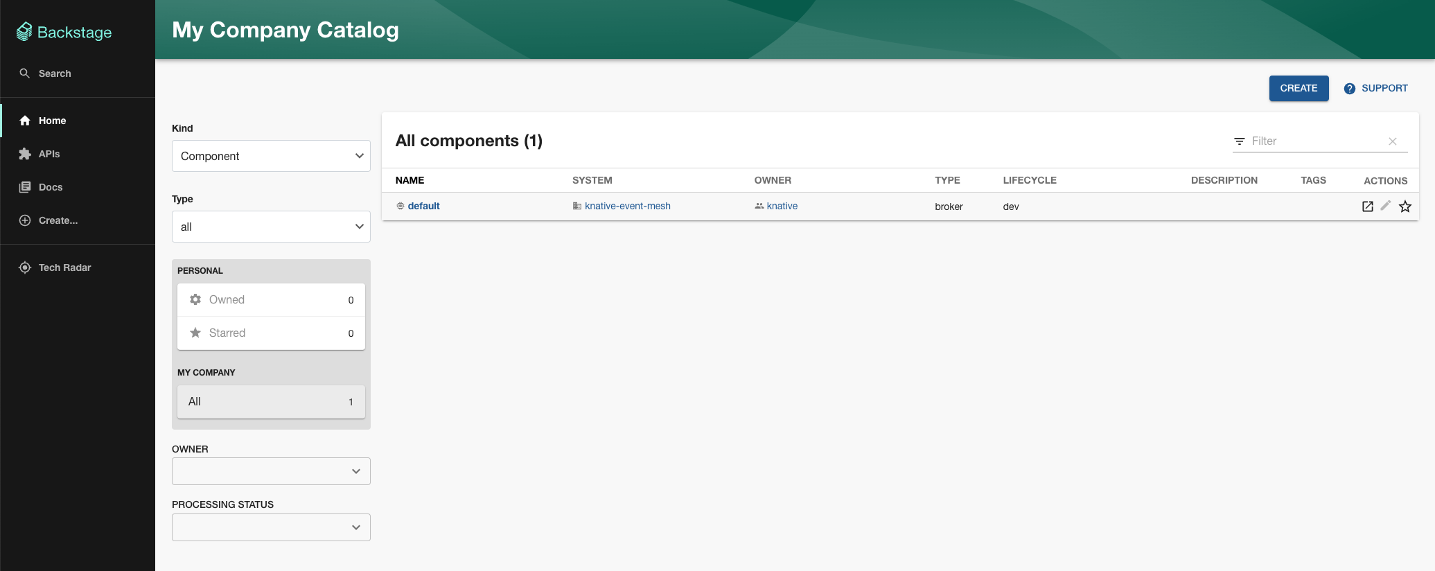 Event registry - Knative EventMesh Backstage Plugin - 《Knative v1.16 Documentation》 - 书栈网 · ...