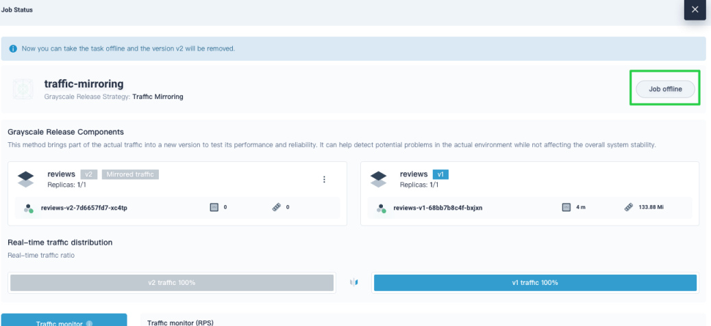 灰度发布 - Traffic Mirroring - 《KubeSphere v3.0 使用手册》 - 书栈网 · BookStack