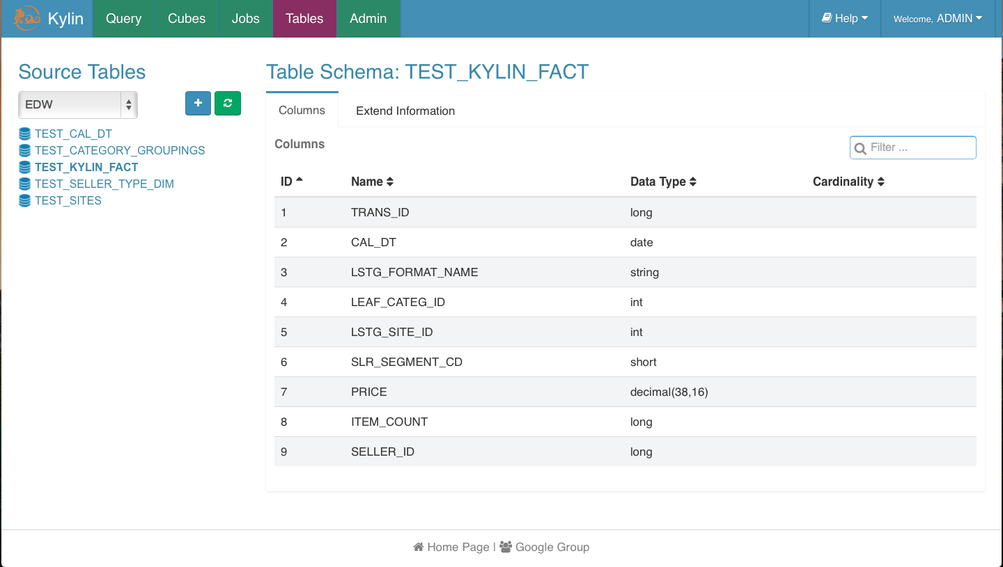 教程 Kylin网页版教程 《apache Kylin V1 6 使用教程》 书栈网 · Bookstack