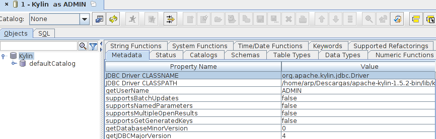 工具集成 - SQuirreL - 《Apache Kylin v2.3 使用教程》 - 书栈网 · BookStack